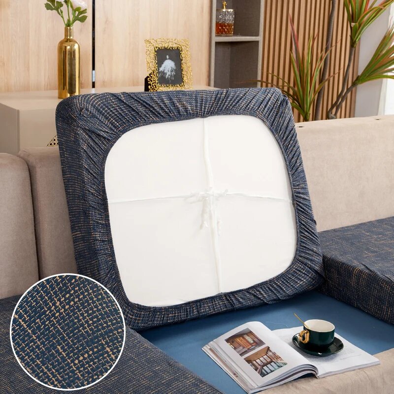 Чехол для дивана Coolazy, полиэстер, разноцветный Back Cushion-1pc, Белый, Color 8