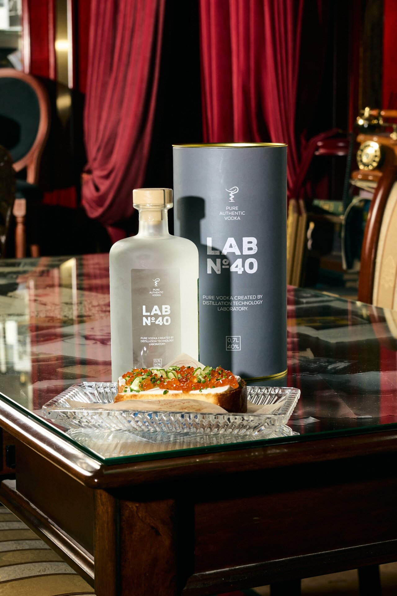 Водка LAB№40, 0.7л