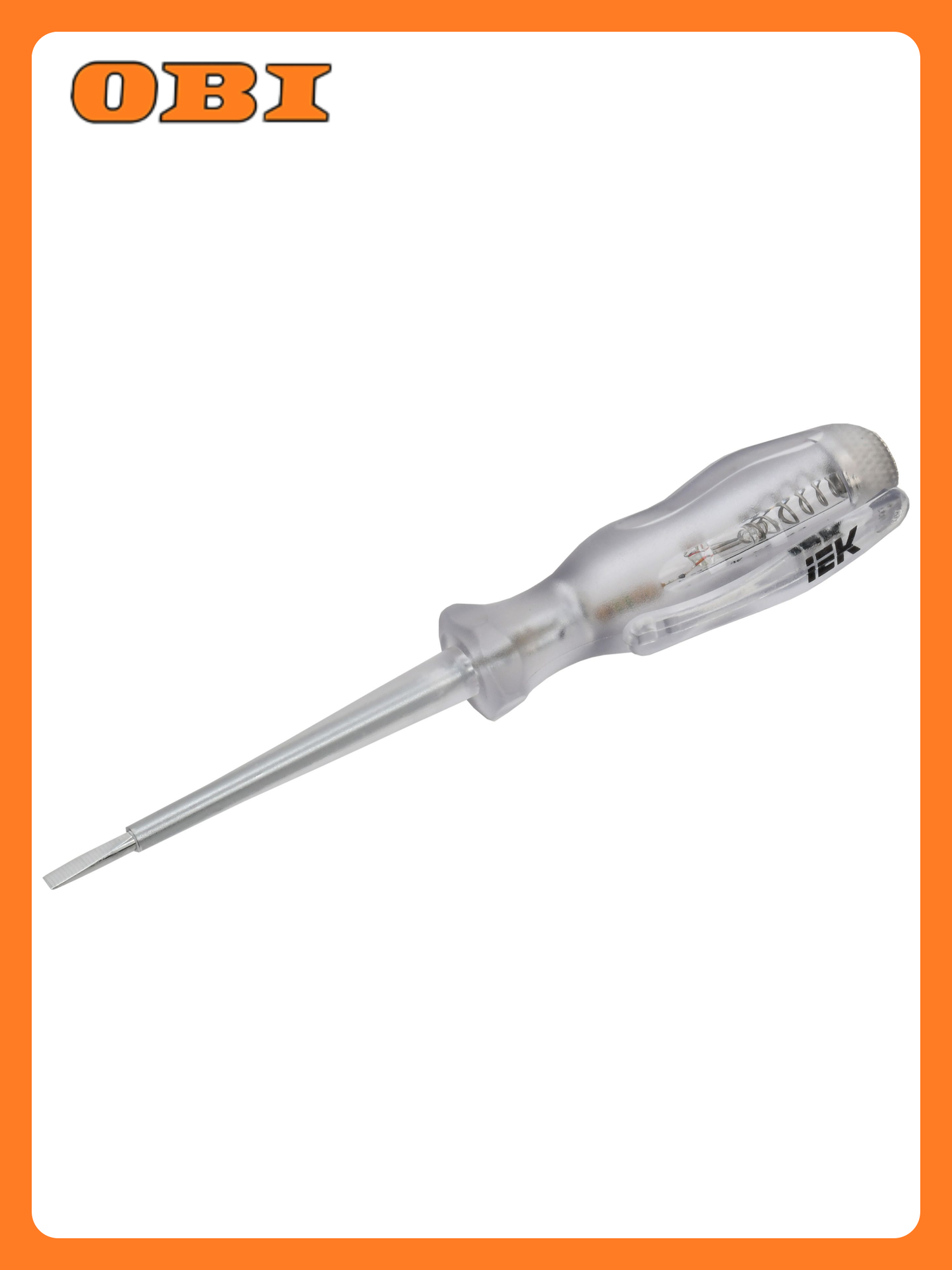 Отвертка-пробник 3,0х0,8х70 ОП-1Т IEK ARMA2L