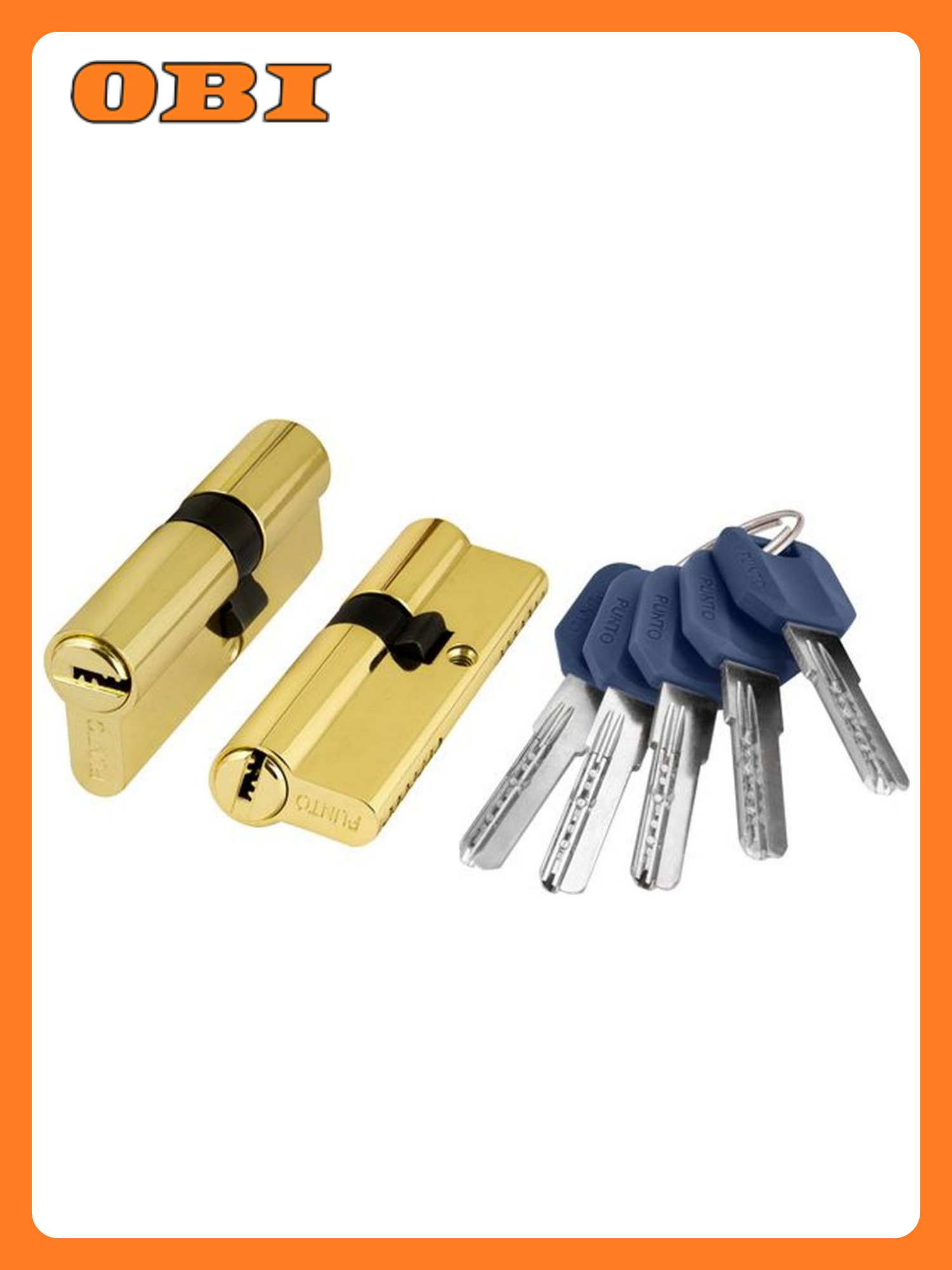 Цилиндровый механизм (Z400/80) Z4000Key80(35+10+35) PB латунь