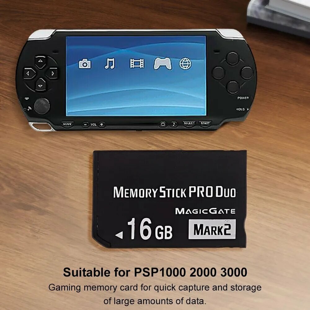 Игровая карта памяти Memory Stick: Быстрая передача данных для PSP и других устройств