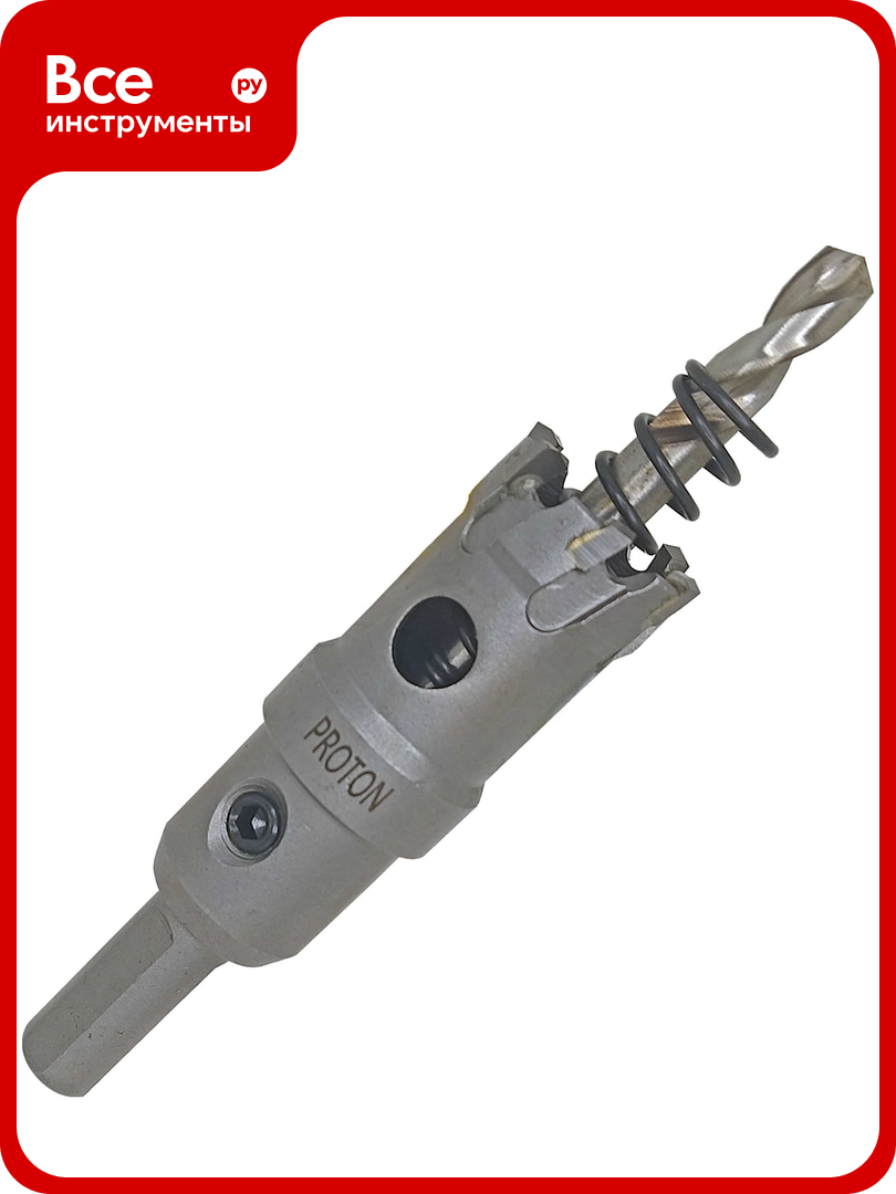 Коронка кольцевая по металлу твердосплавная PROTON 21мм Т0000022793