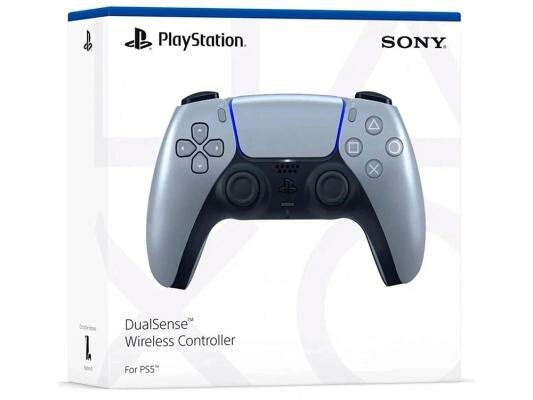 Геймпад Sony PS5 Controller Silver — фото 1