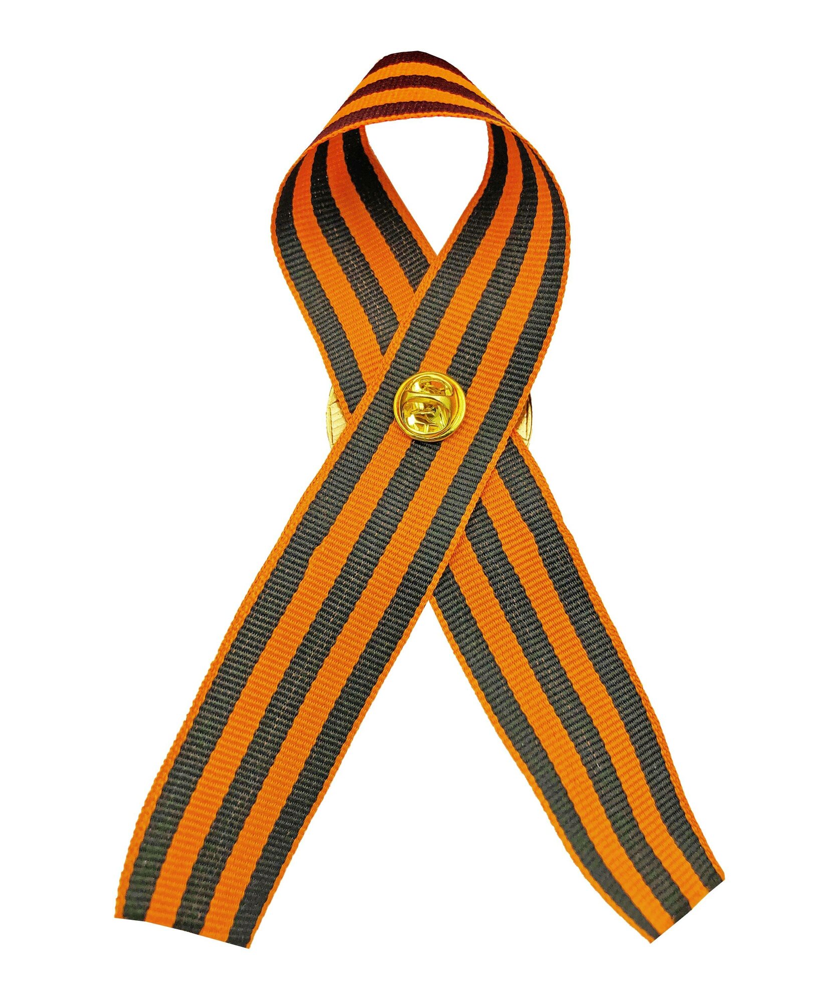 Нагрудный знак Герб СССР с лентой