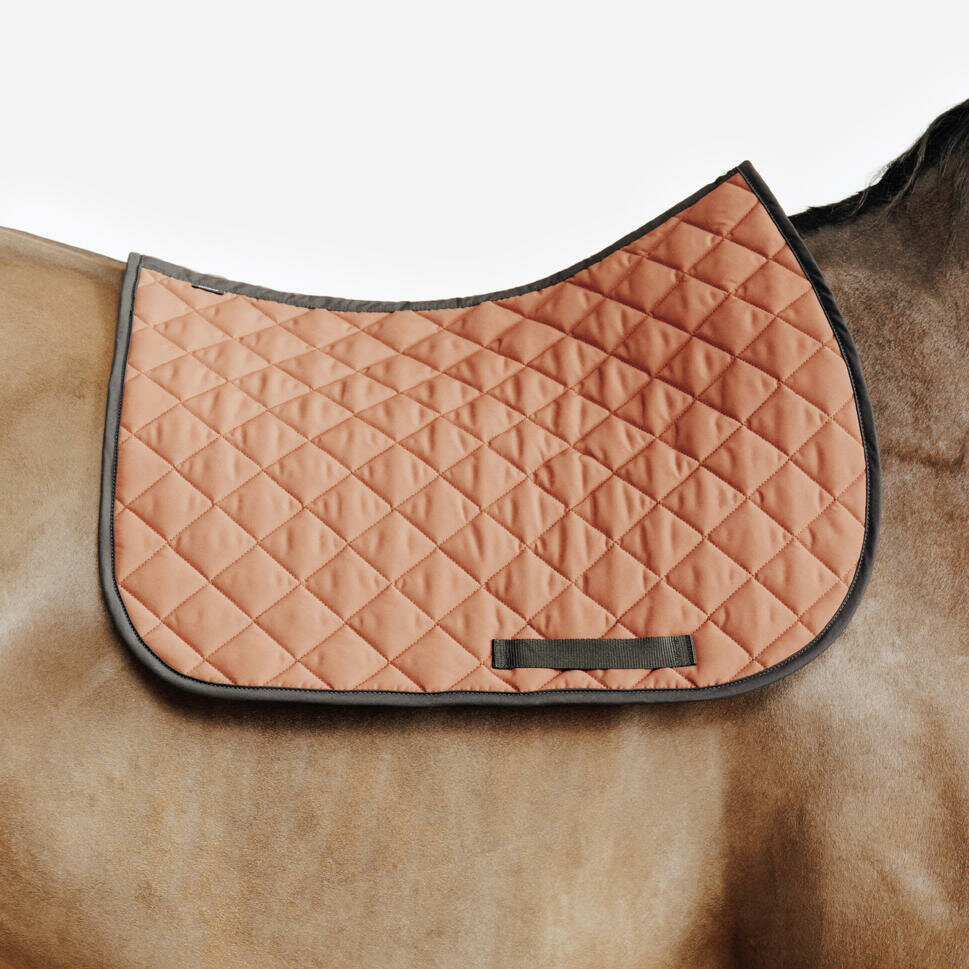 Decathlon Вальтрап для лошади и пони Fouganza 100, размер FS, цвет коричневый, черный