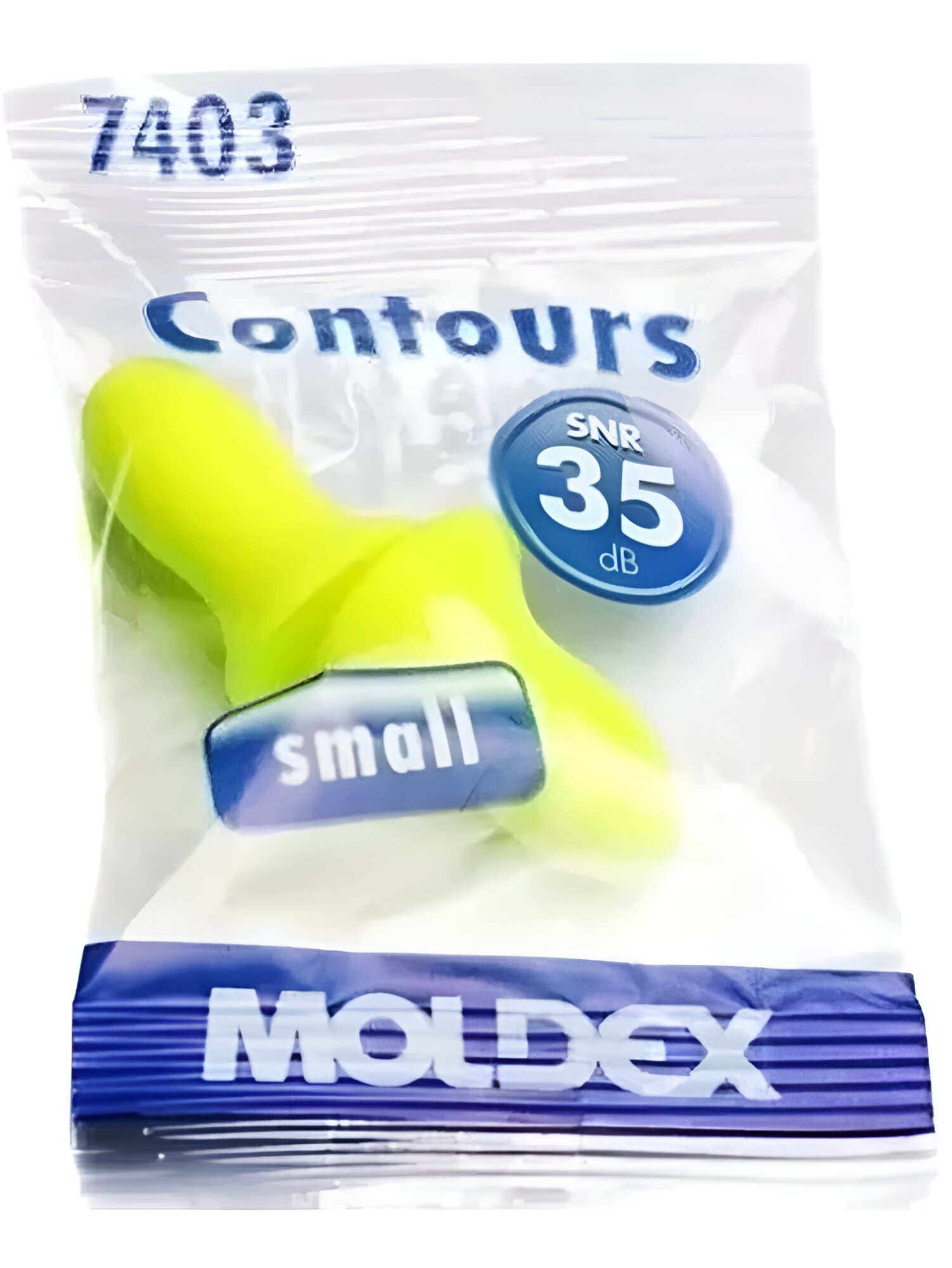 Беруши Moldex "CONTOURS SMALL", многоразовые, малый размер N2 (7403)