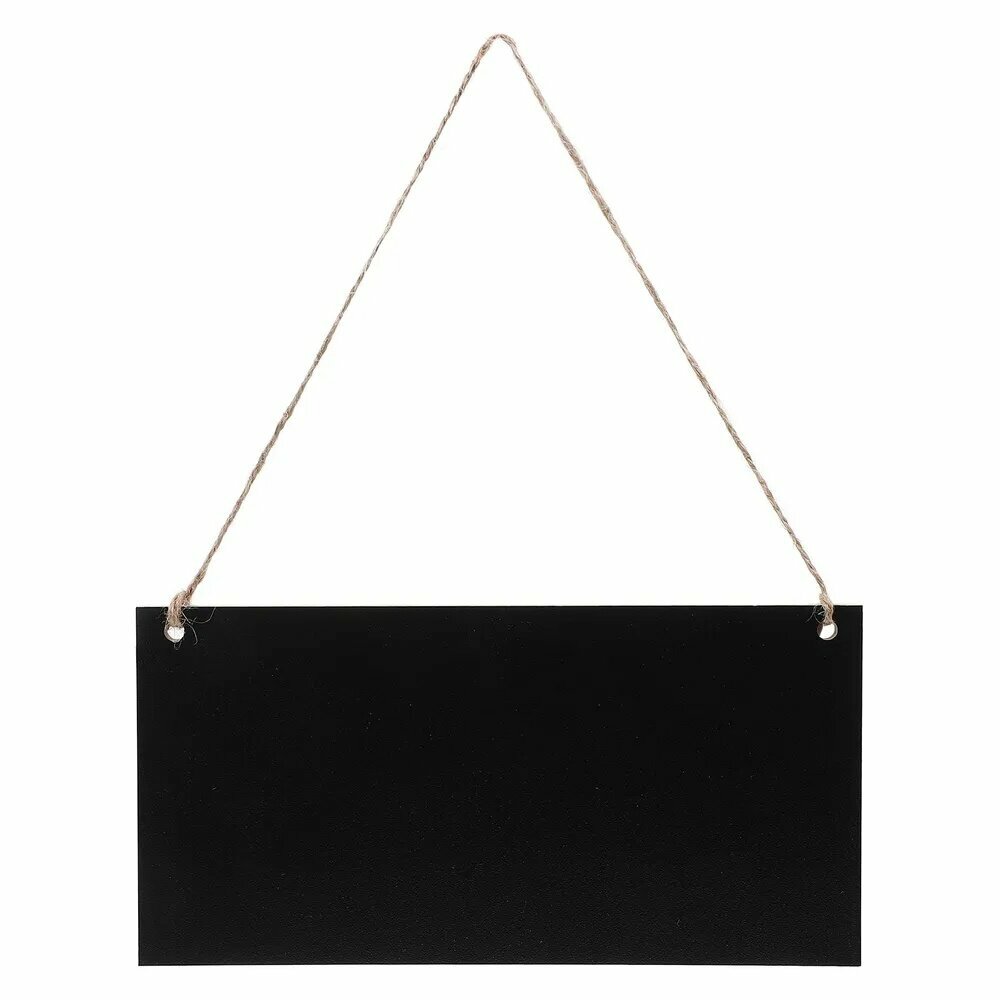 Вешаемая меловая доска для записей, гладкая поверхность, размер 20,00 10,00 0,50 см