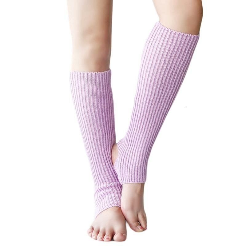 Женские балетные гольфы без пальцев, Таро фиолетового цвета