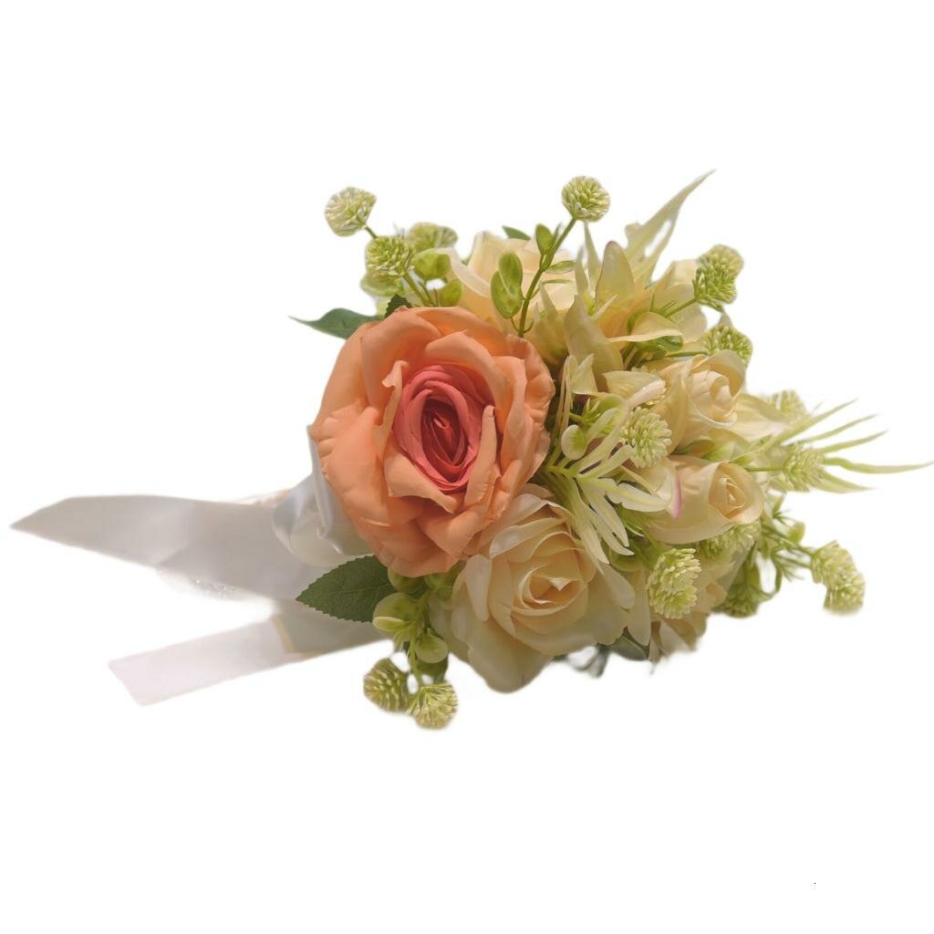 Искусственные свадебные букеты, Шампанское