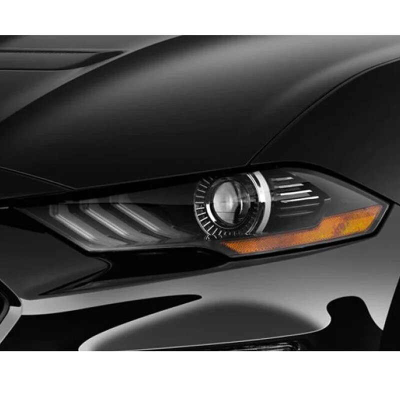 Для Ford Mustang 2018 2019 2020 2021, ультра яркий дневной свет, указатель поворота SMD, светодиодный комплект «ангельские глазки», кольца Halo White Amber