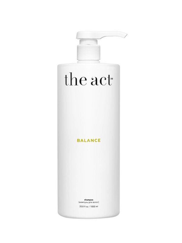 The Act Шампунь для волос Balance (shampoo), 1000 мл