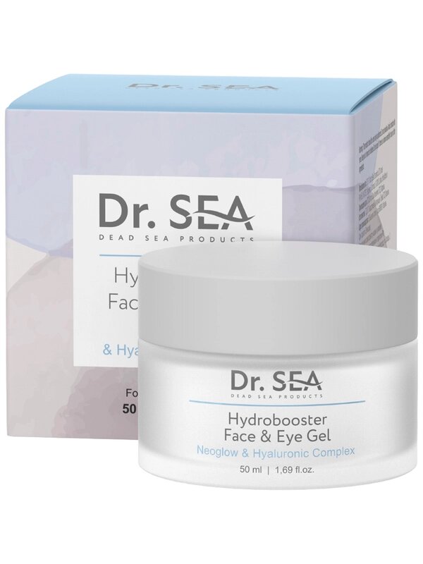 Гель гидробустер DR.SEA для лица и глаз с комплексом NEOGLOW и гиалуроновой кислотой, 50 мл