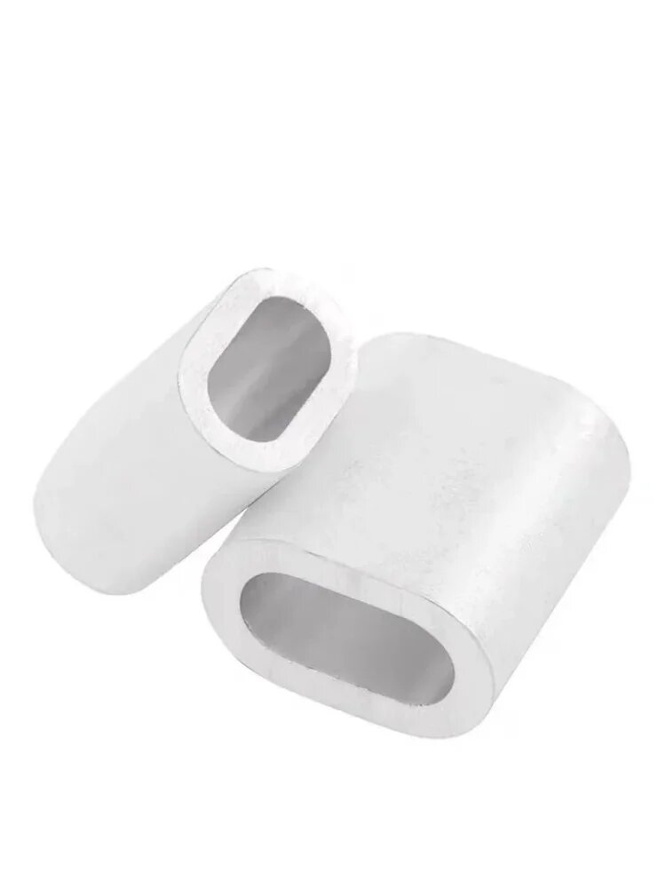 Алюминиевые обжимные втулки-фиксаторы для тросов M0.5-M12 M1.2 (200Pcs)