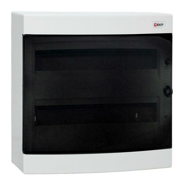 Щит распределительный Instart Unix, навесной, прозрачная дверь, 2х18 модулей, IP41