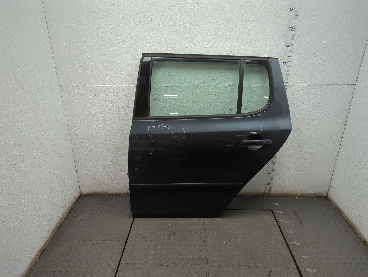 Дверь боковая (легковая) левая задняя Skoda Fabia Б/У