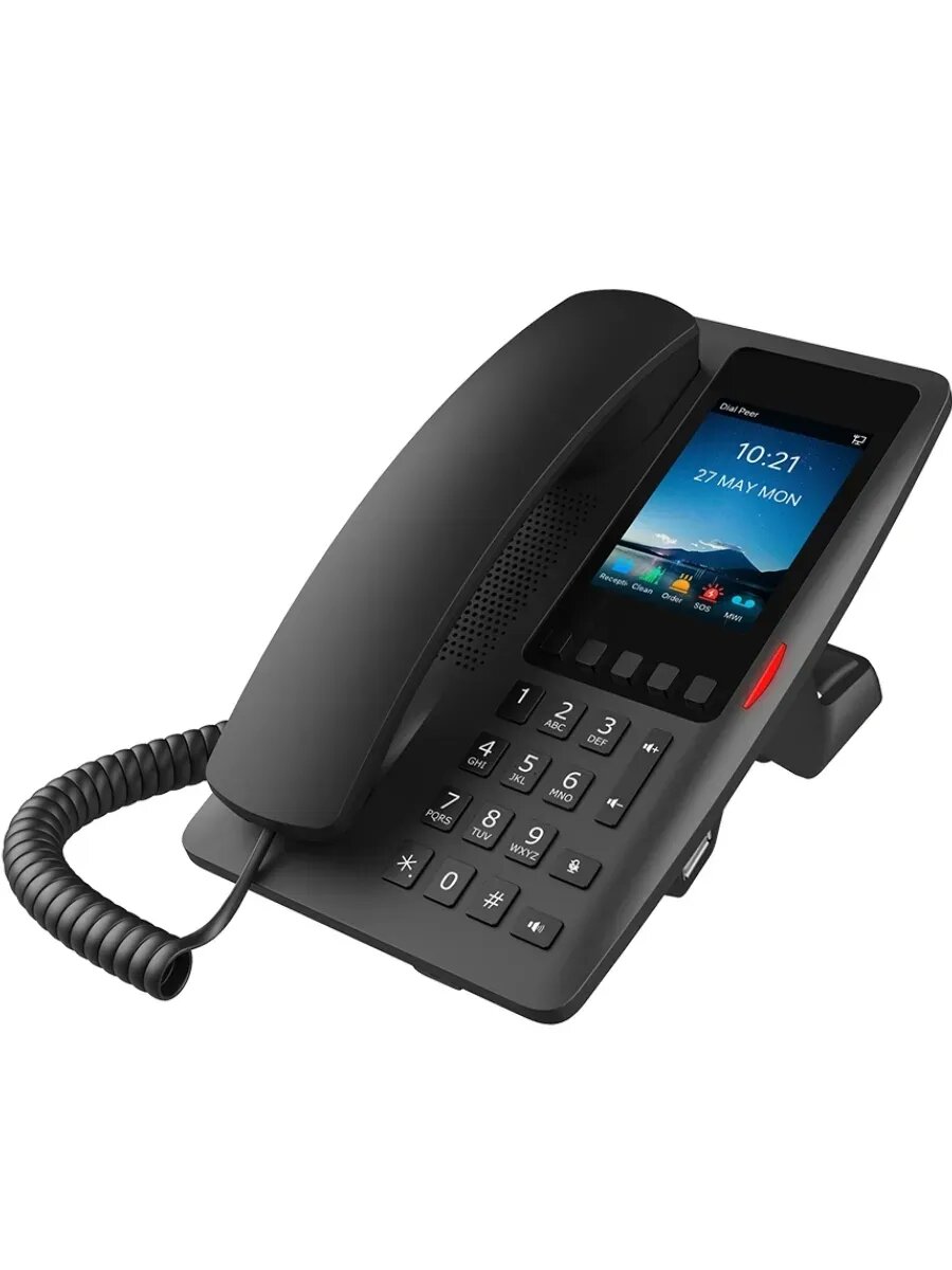 Телефон IP Fanvil H6W черный