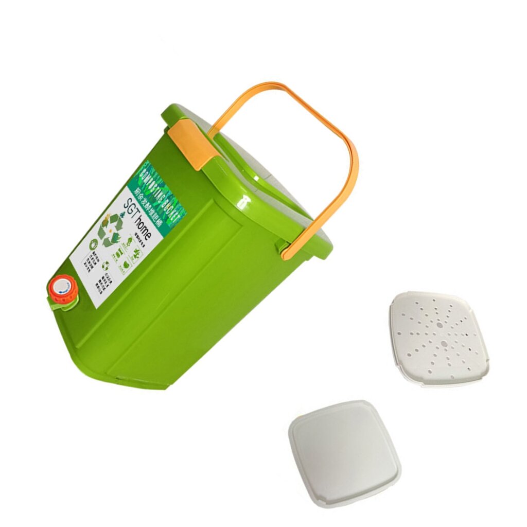 Большой 20-литровый кухонный контейнер для перегноя с усиленной вытяжкой для быстрого разложения отходов