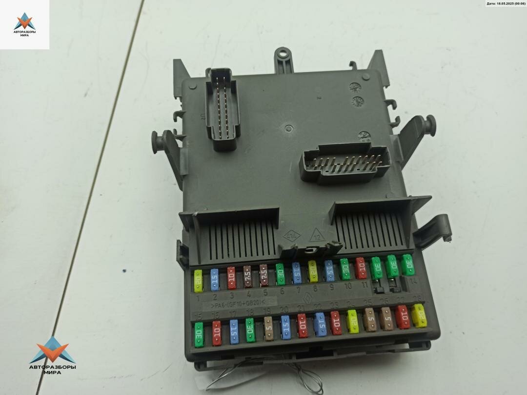 Блок предохранителей Renault Laguna 2 рест. 2005 8200336748