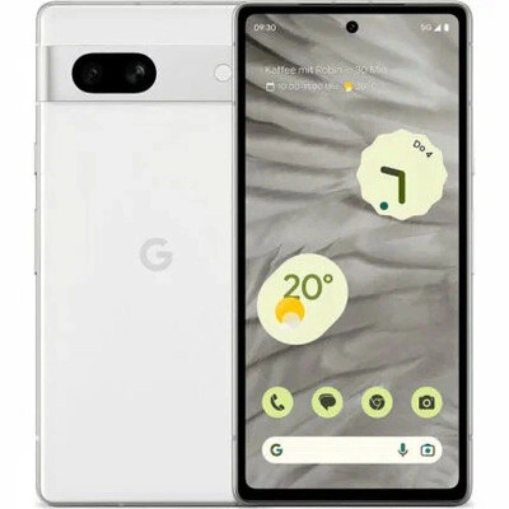 Смартфон Google Pixel 7A 8/128 ГБ, Dual: nano SIM + eSIM Snow