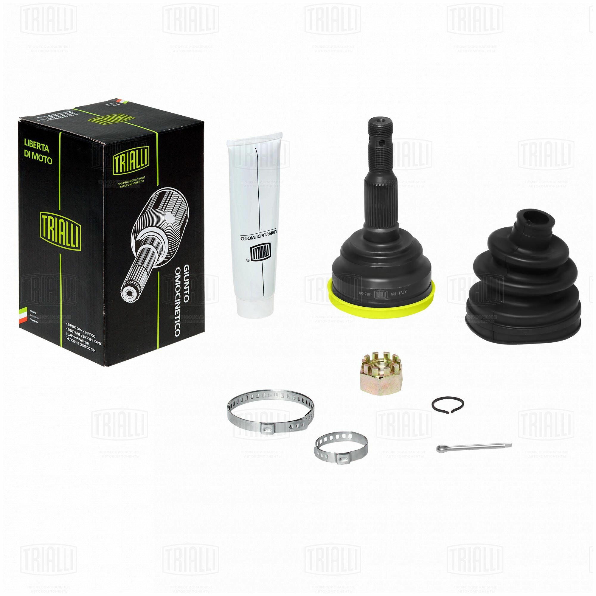 ШРУС для а м Opel Astra G 98- 1.4i 1.6i наруж. TRIALLI GO 2101