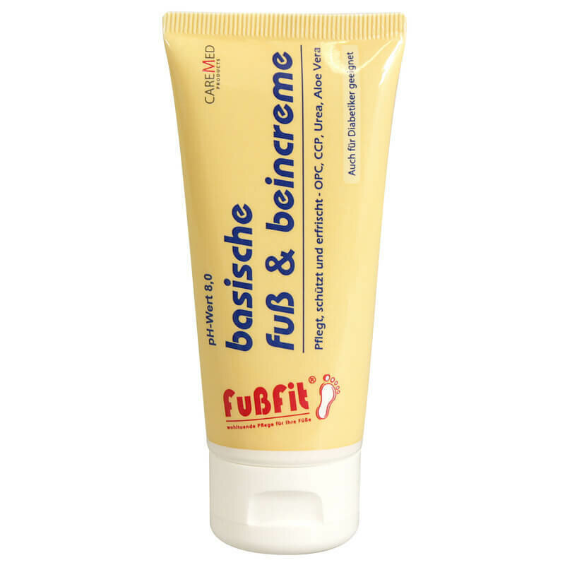 CareMed крем для ног с Красным Виноградом FussFit basische Fusscreme (50 мл)