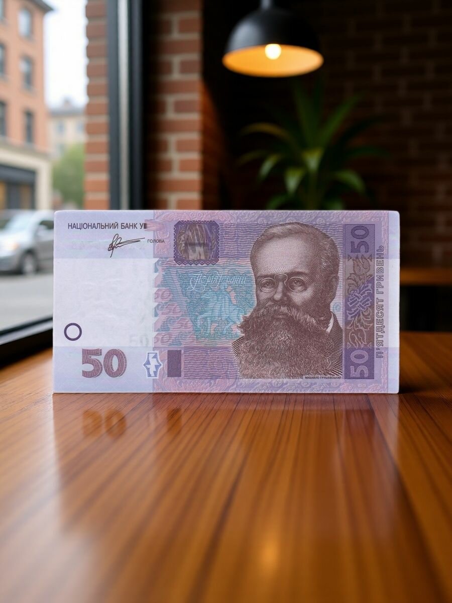 Банкнота - Купюра 50 грив 2011 года Состояние Пресс. Оригинал