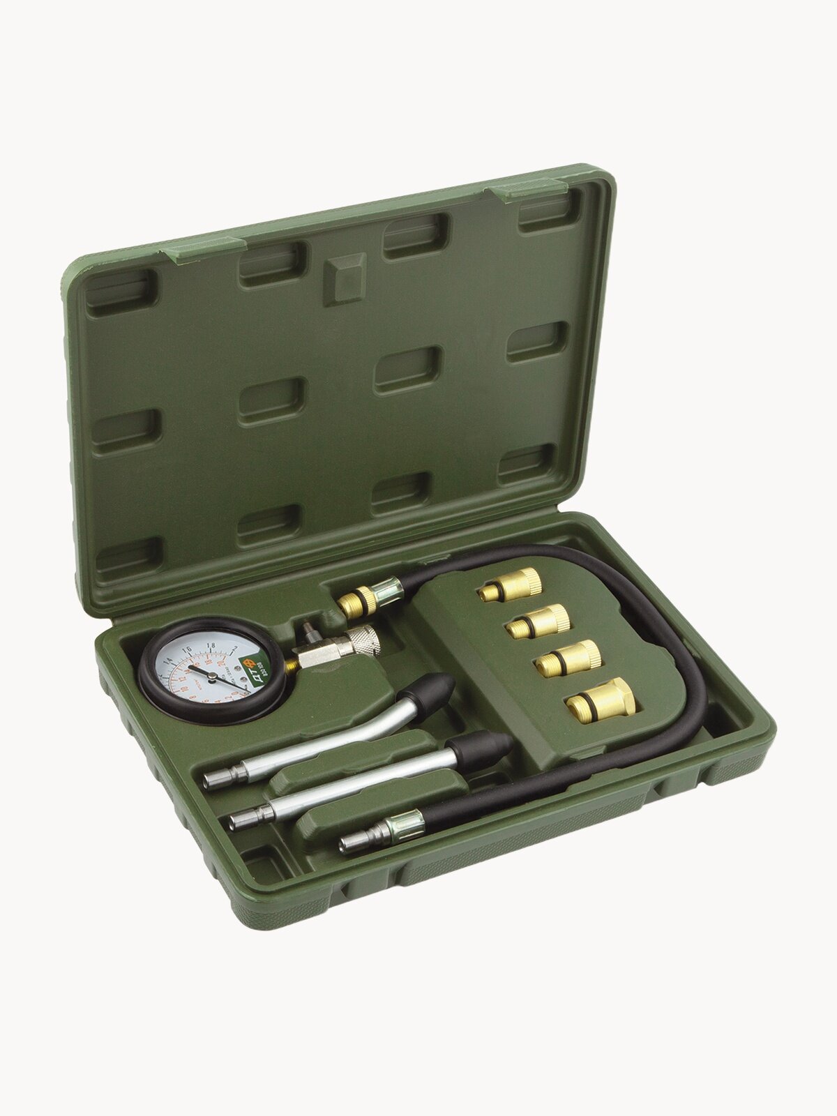 Компрессометр для бензиновых двигателей с насадками, Дело Техники, 830108