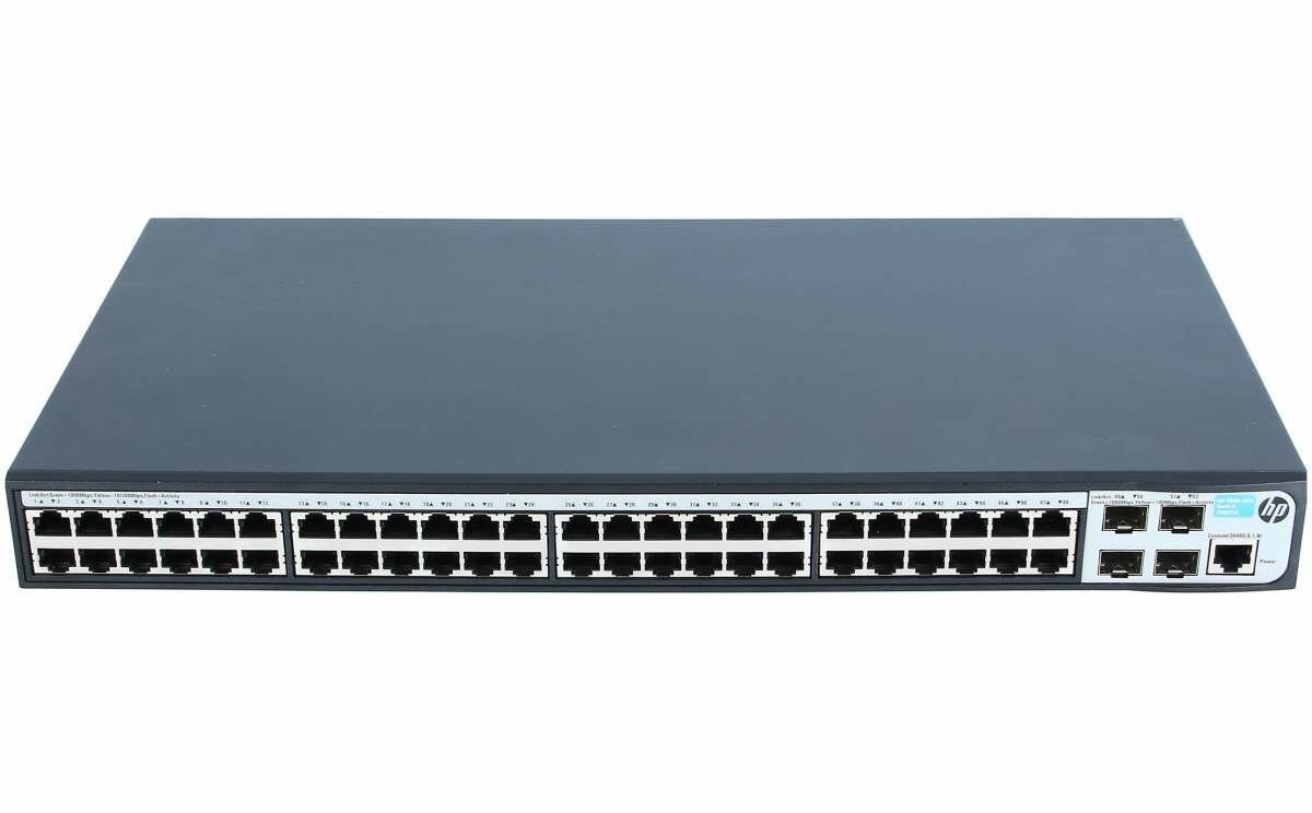 Коммутатор HP V1920-48G JG927A 48x10/100/1000 RJ-45 4xSFP