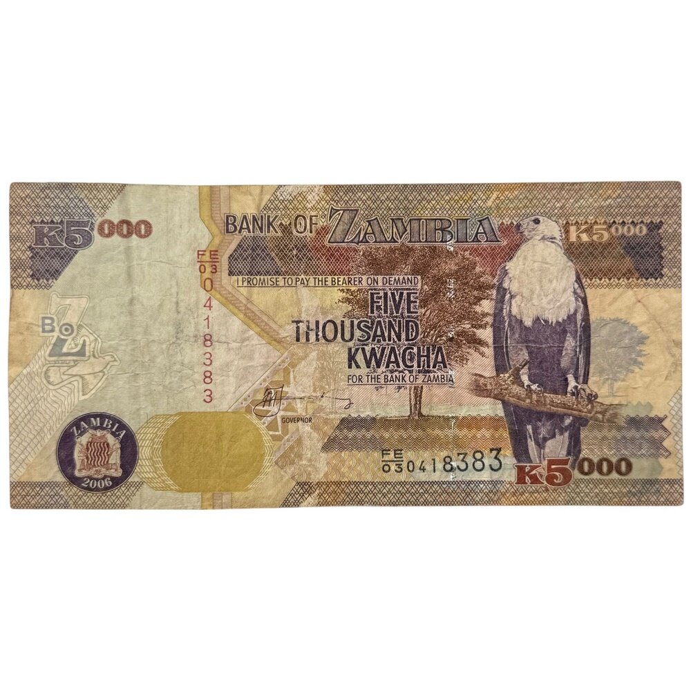 Замбия 5000 квач 2006 г. (Серия FE-03)