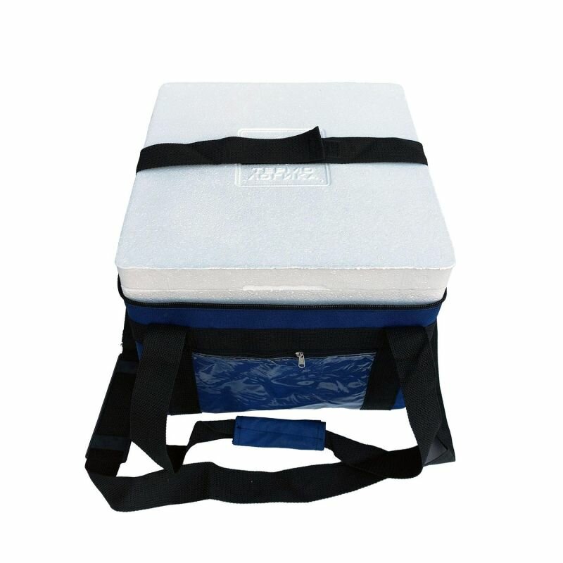 Термоконтейнер медицинский 9,8 л (2,5 л) Т-9-EPS-BК-C с кольцом(сумка чехол)