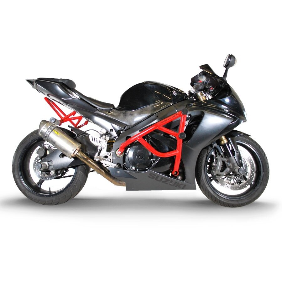 Клетка на мотоцикл SUZUKI GSX-R1000 07-08 PRO, черный матовый цвет