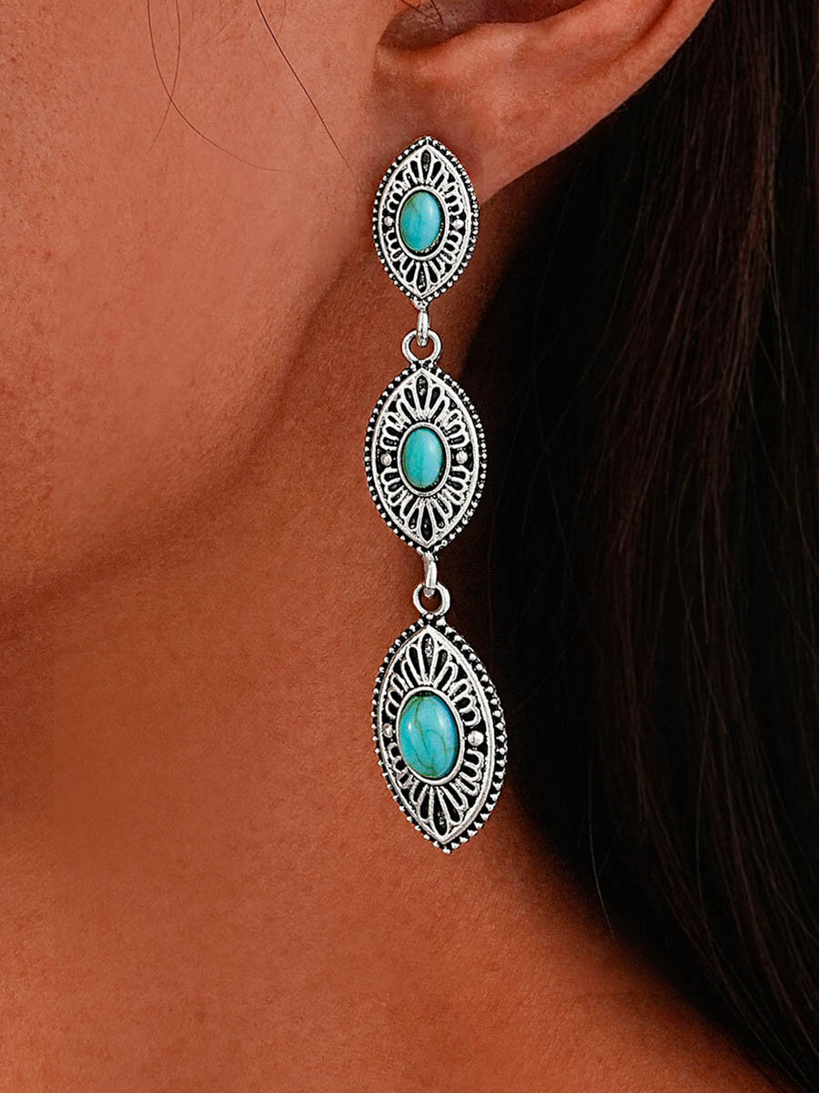 Серьги с подвесками, акрил