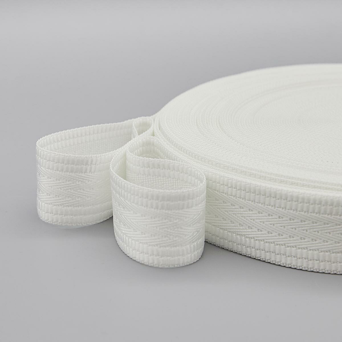 Лента ременная 3,5 см, длина 30 м, плотность 34 г/м, полиэстер, Лента