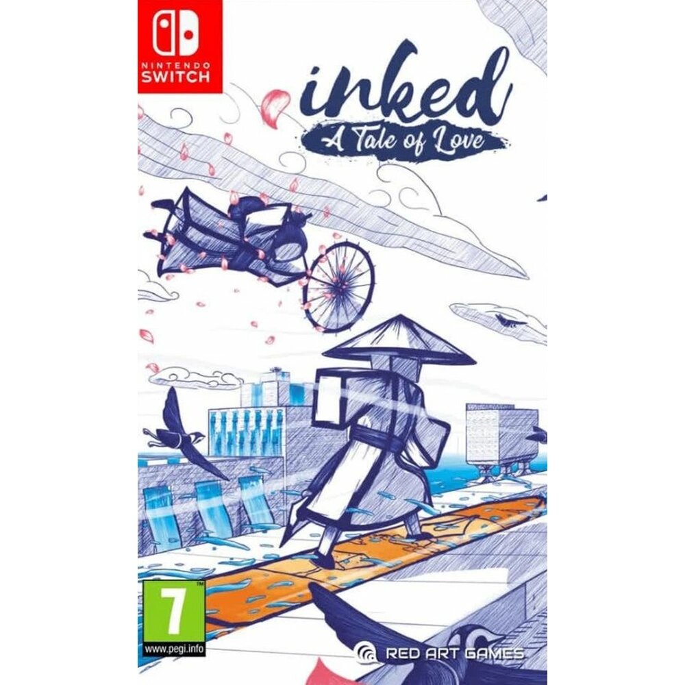 Игра Inked: A Tale of Love (Nintendo Switch, русские субтитры) Картридж 7+
