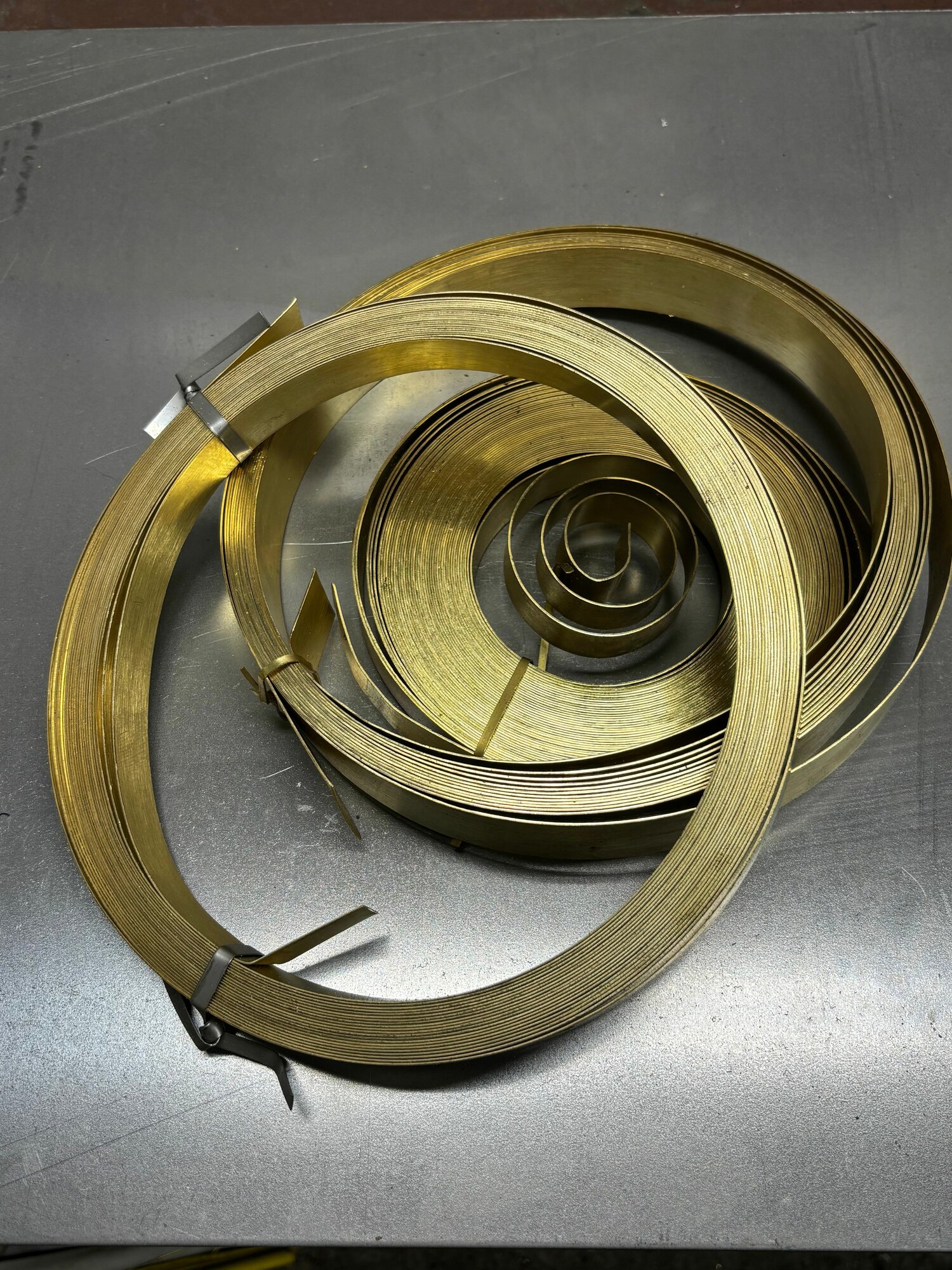 Лента, полоса латунная ЛС 63, ширина 13 мм, длина 5 метров