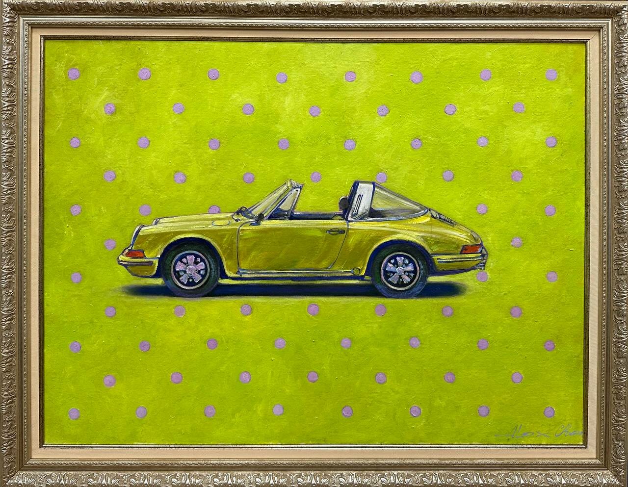 Картина маслом на холсте, современная картина "Гипноз 911", 60х80 см. Автор Черемных Алексей (Alex Che)