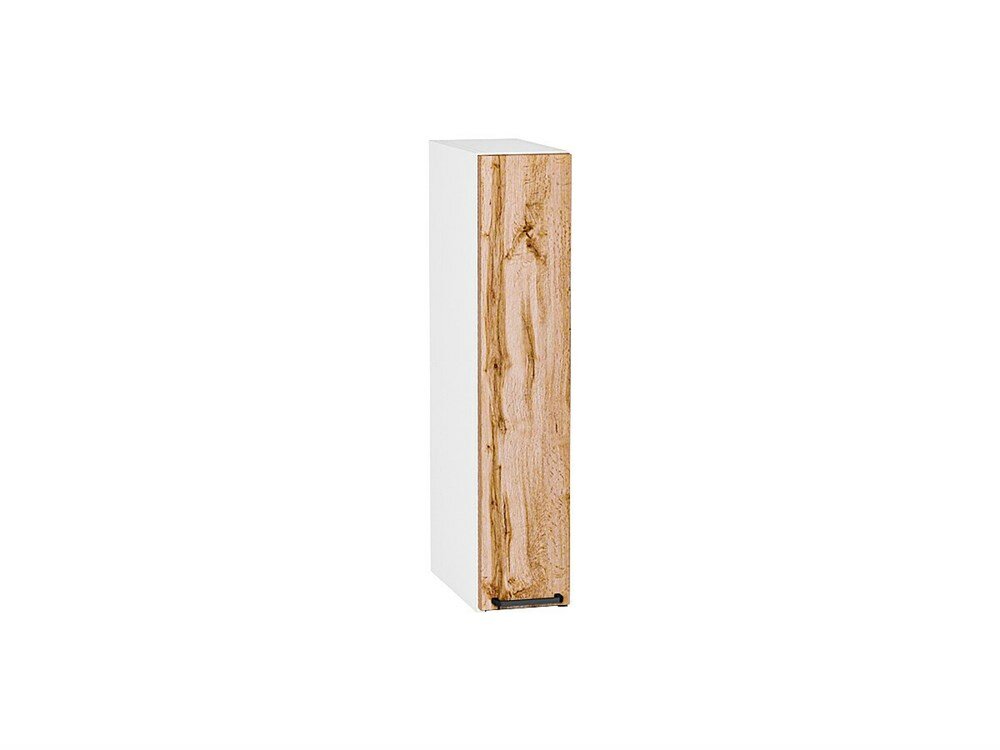 VVT Шкаф верхний бутылочница Флэт Белый, Wotan Oak 2S, 150