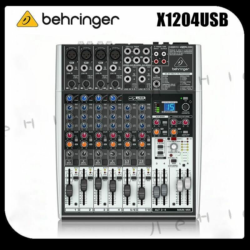 Behringer Xenyx1204USB Микшерный пульт компактный