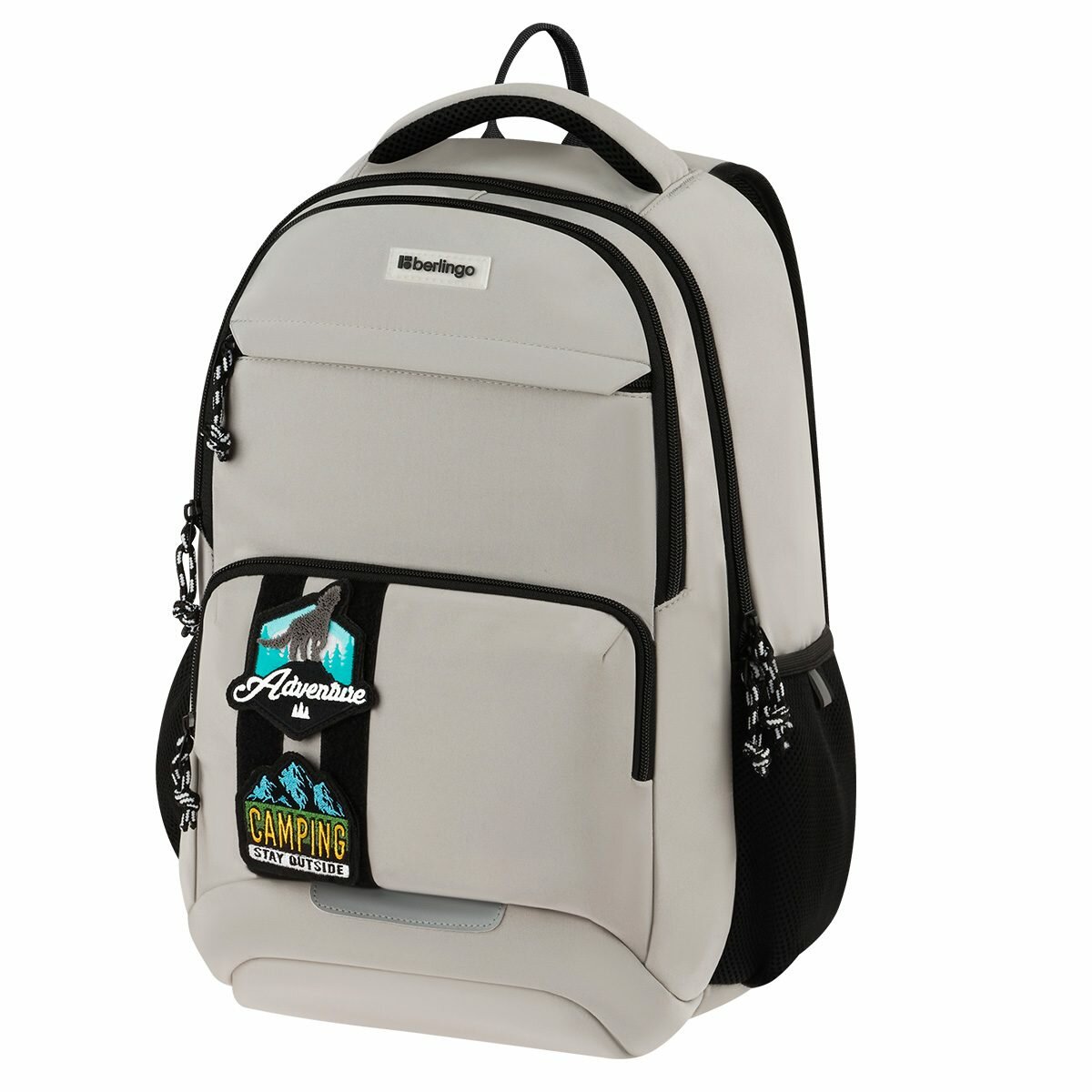 Рюкзак школьный Berlingo ErgoSmart "Urban Pathway" 42x29x16см, 2 отделения, 4 кармана, эргономичная спинка (RU-ES-2503)