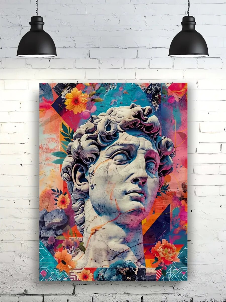 Картина на дереве OSB "Давид"