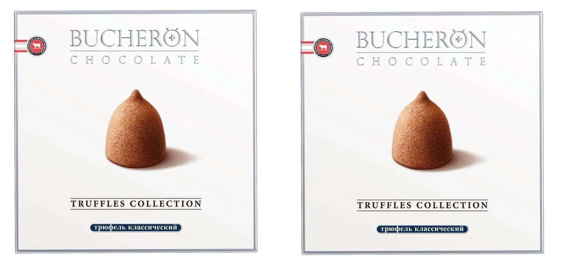 Bucheron Конфеты Gourmet Трюфель с цельным фундуком, 225 г 2 шт