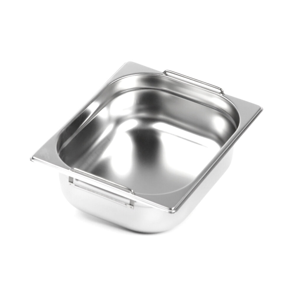 Гастроемкость Luxstahl 1/2х4' 327х265х100 с ручками для хранения пищи