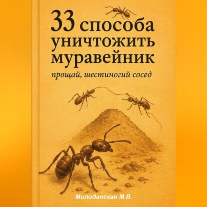 33 способа уничтожить муравейник: прощай, шестиногий сосед [Аудиокнига]