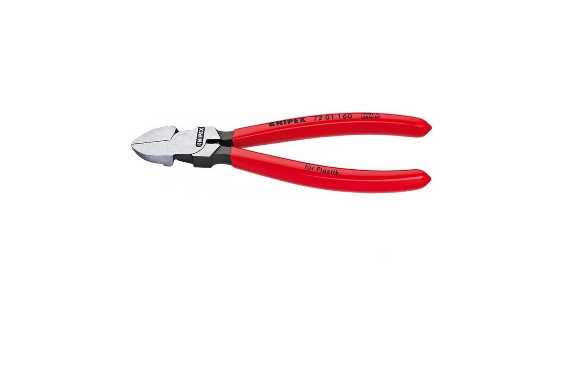 Бокорезы для пластика, пружина, 140 мм, обливные ручки KNIPEX KN-7201140