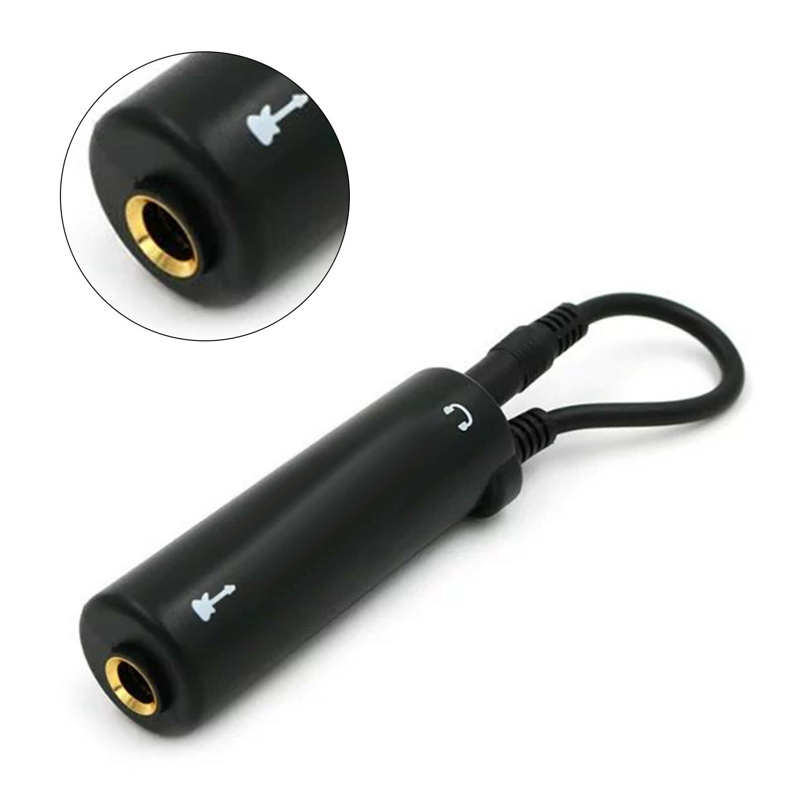 Гитарный аудиоинтерфейс, тюнер, практичное, простое подключение, адаптер интерфейса гитарных эффектов для IOS