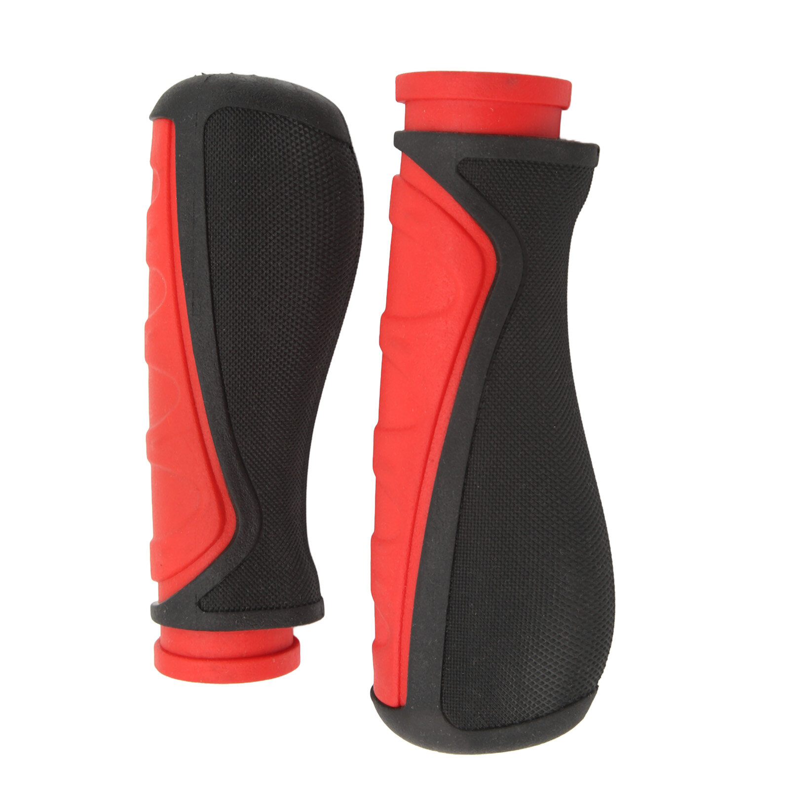 2 шт, чехол на руль скутера, противоскользящий амортизирующий резиновый рукав для скутера для электрического скутера SmartGyro, красный