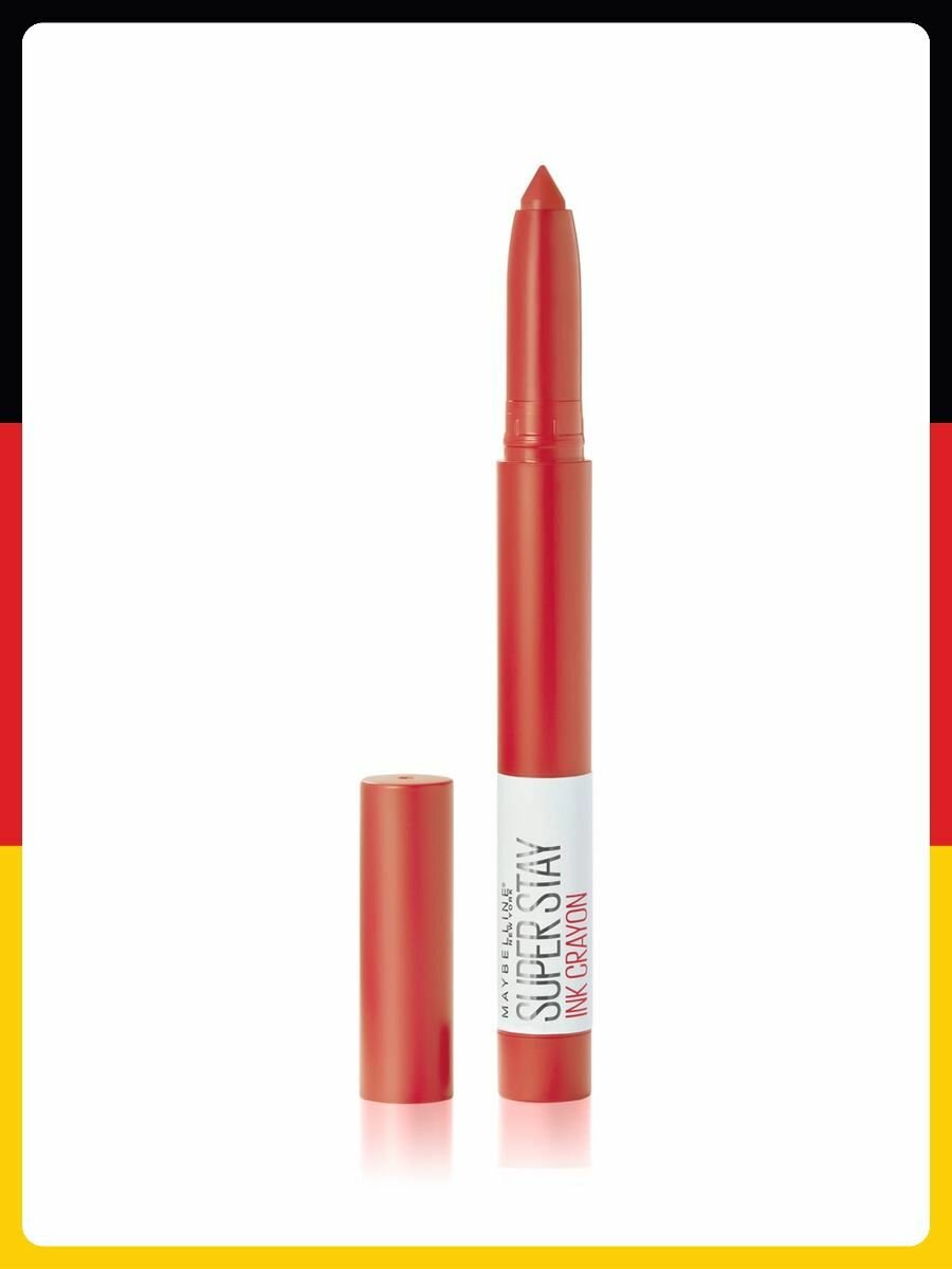 Губная помада Maybelline New York Super Stay Ink Crayon 40 Laugh Louder, 1.5 г