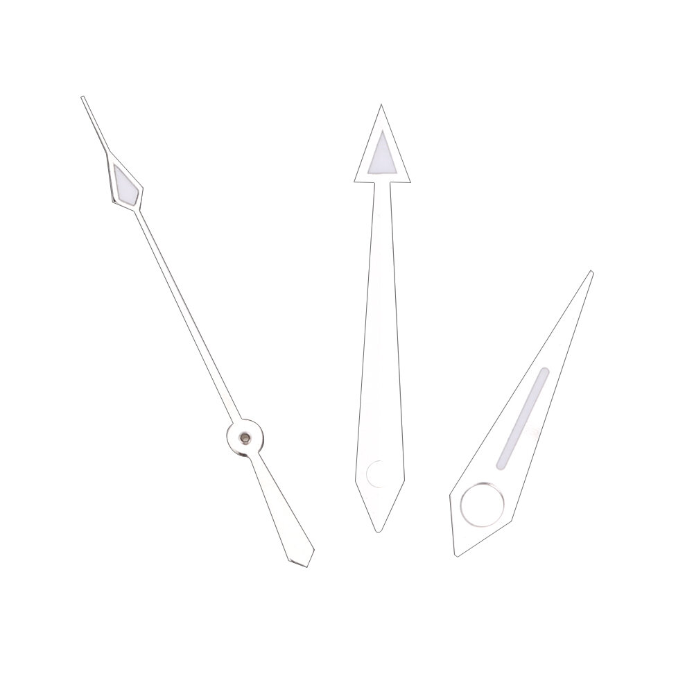 Мужчины смотрят часовые минуты второй руки, иглажи, подходящие для движения ETA2824 Silver