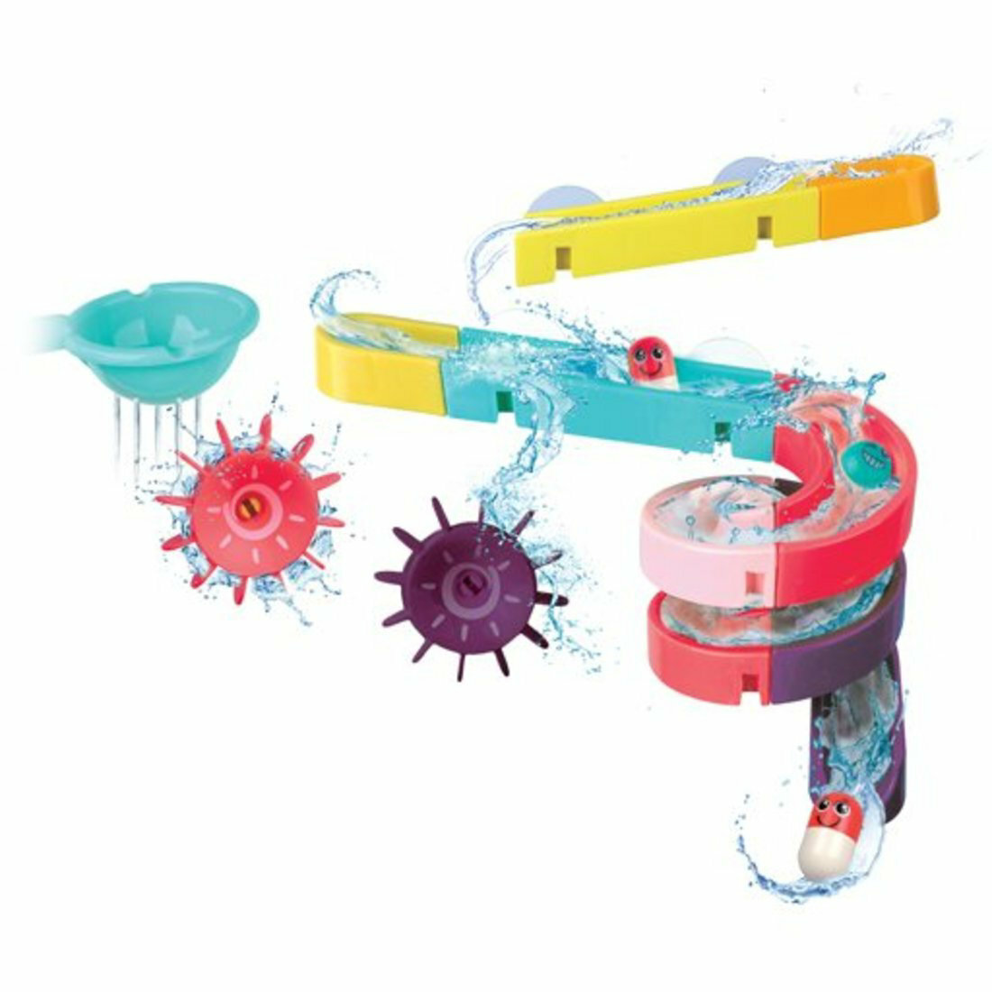 Игрушка для купания Жирафики Большие горки 16 эл 939819 Большие горки 16 эл