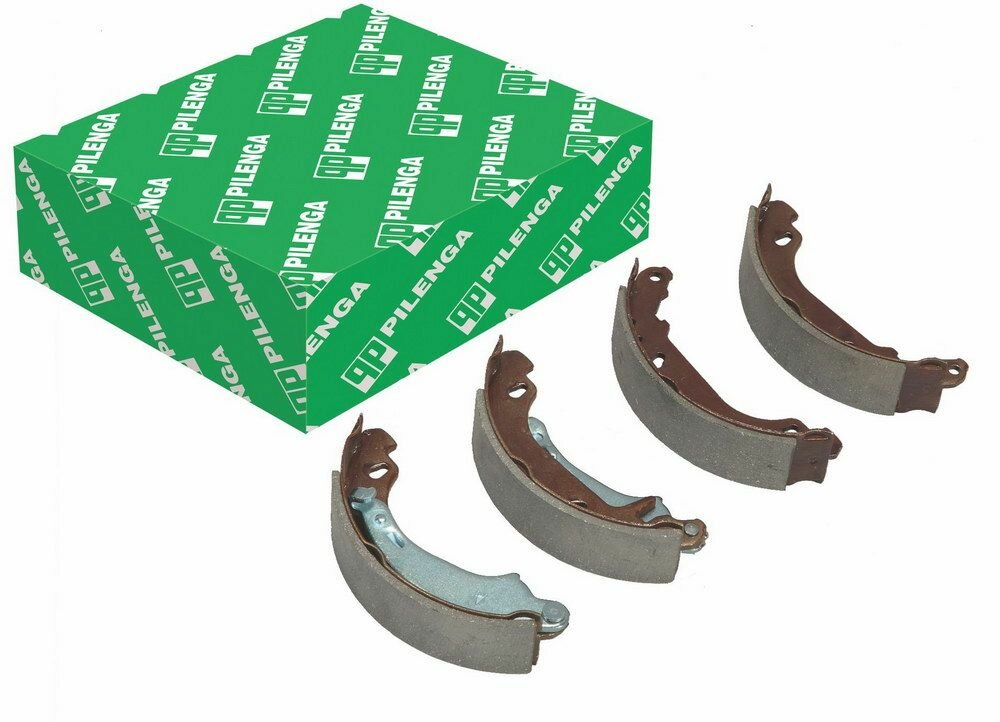 Колодка тормозная LADA Largus, Renault Logan, Clio без ABS d 180 мм (к-т 4 шт) задняя